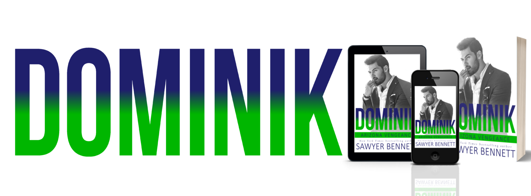 Dominik by Sawyer Bennett – REVIEW – – The Banker & The Book Nerd