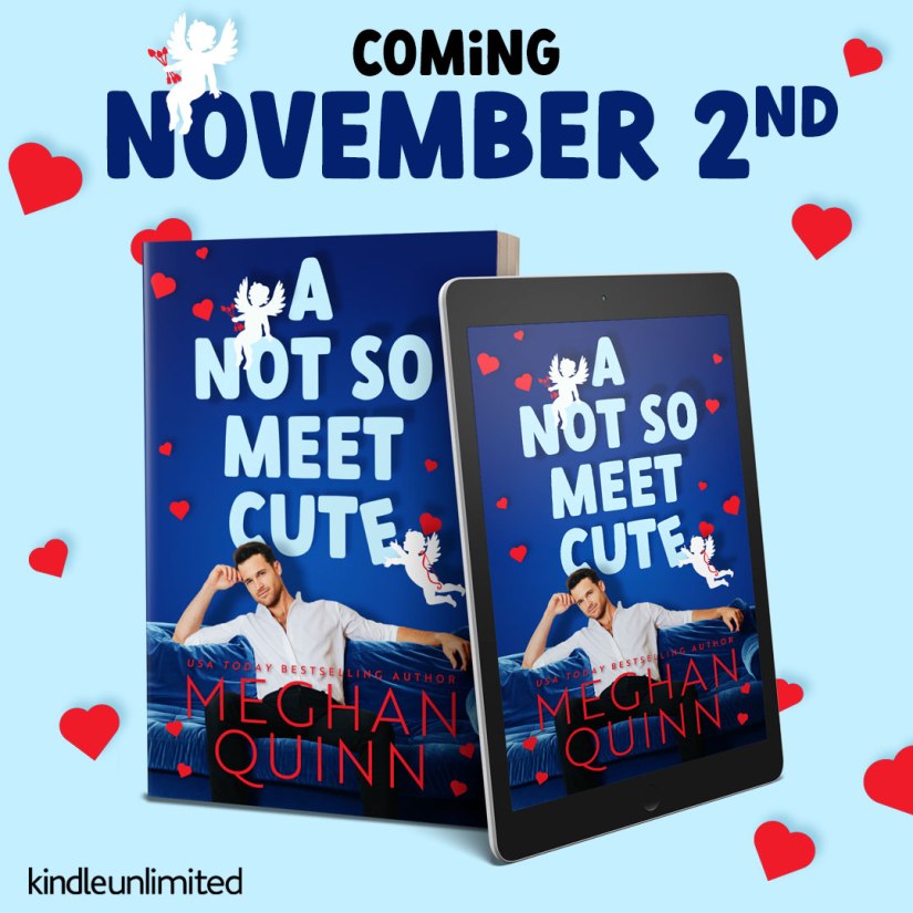 A Not So Meet Cute by Meghan Quinn – COVER REVEAL – – The Banker & The ...